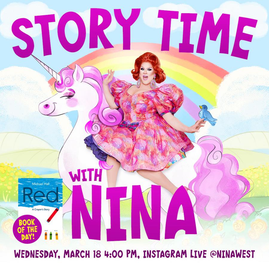 Nina West Presents "Story Time With Nina!", A new series on Instagram ...