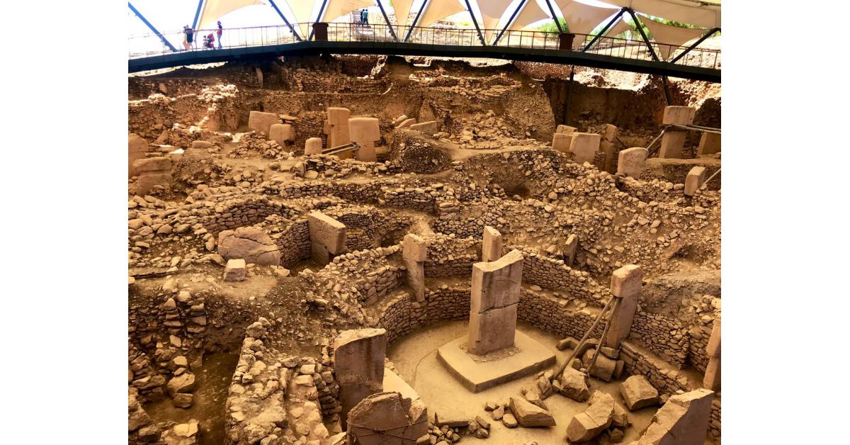 THE DAWN OF CIVILIZATION TAKES SHAPE HERE