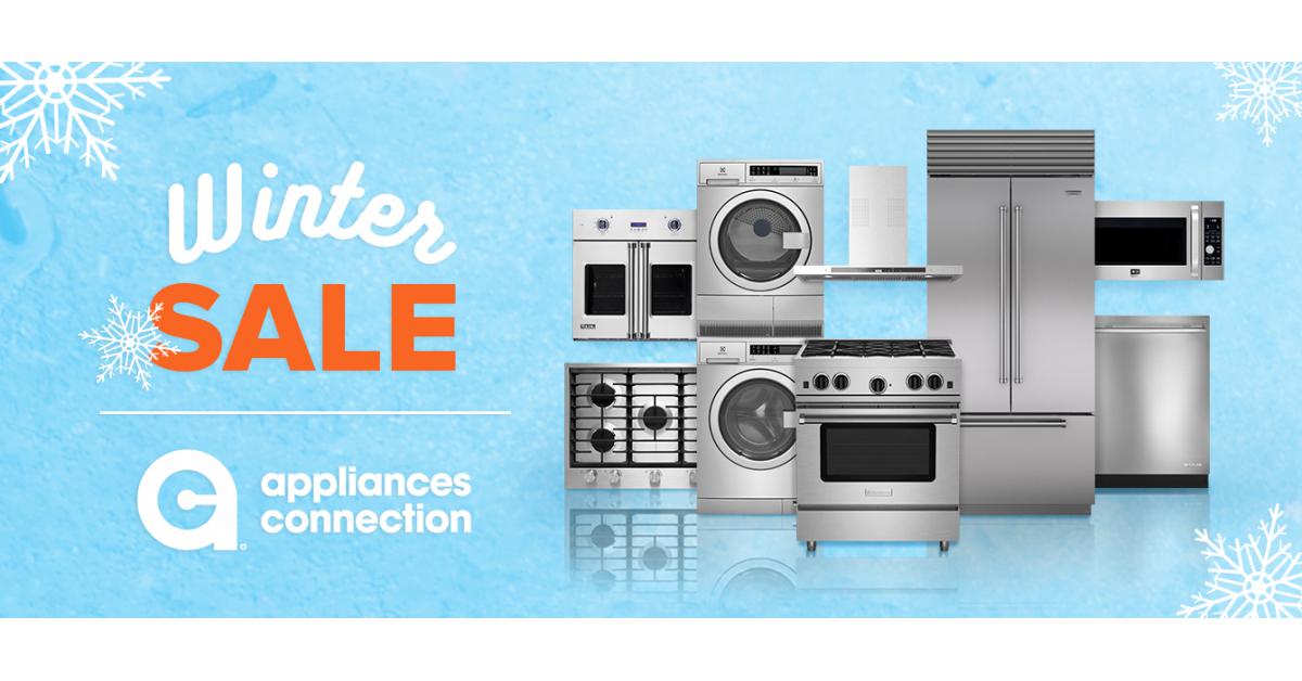 Take a Moment and Save During the Appliances Connection 2020 Winter Sale