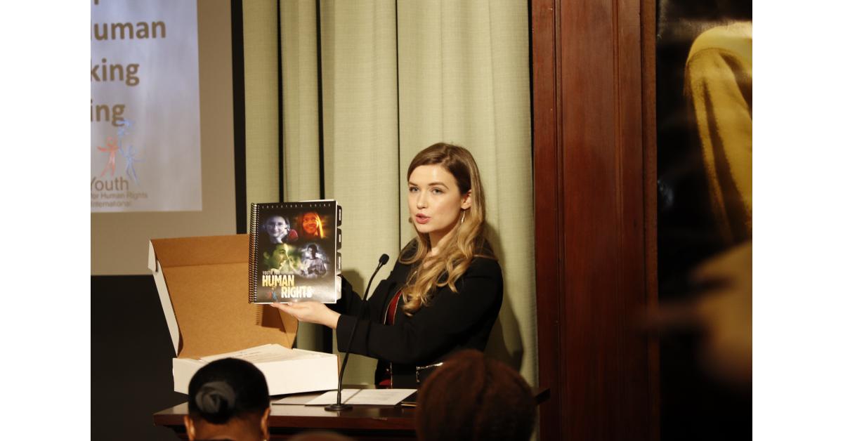 Youth for Human Rights Trains Advocates to Combat Human Trafficking