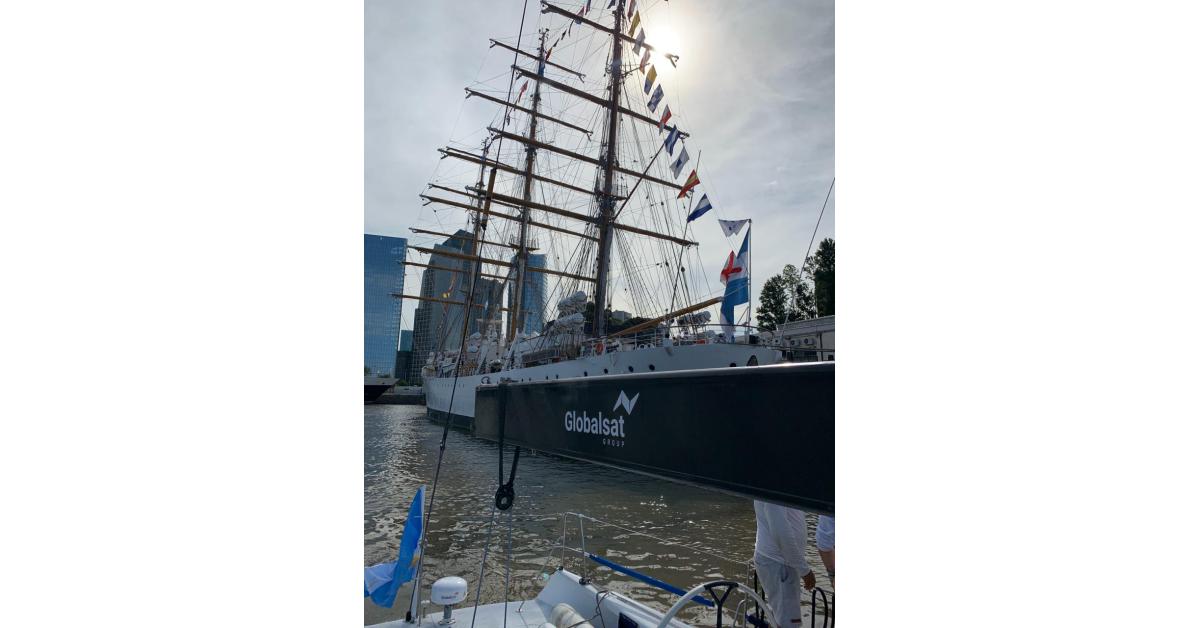Globalsat Argentina and the Fortuna III sail at full speed with Iridium ...