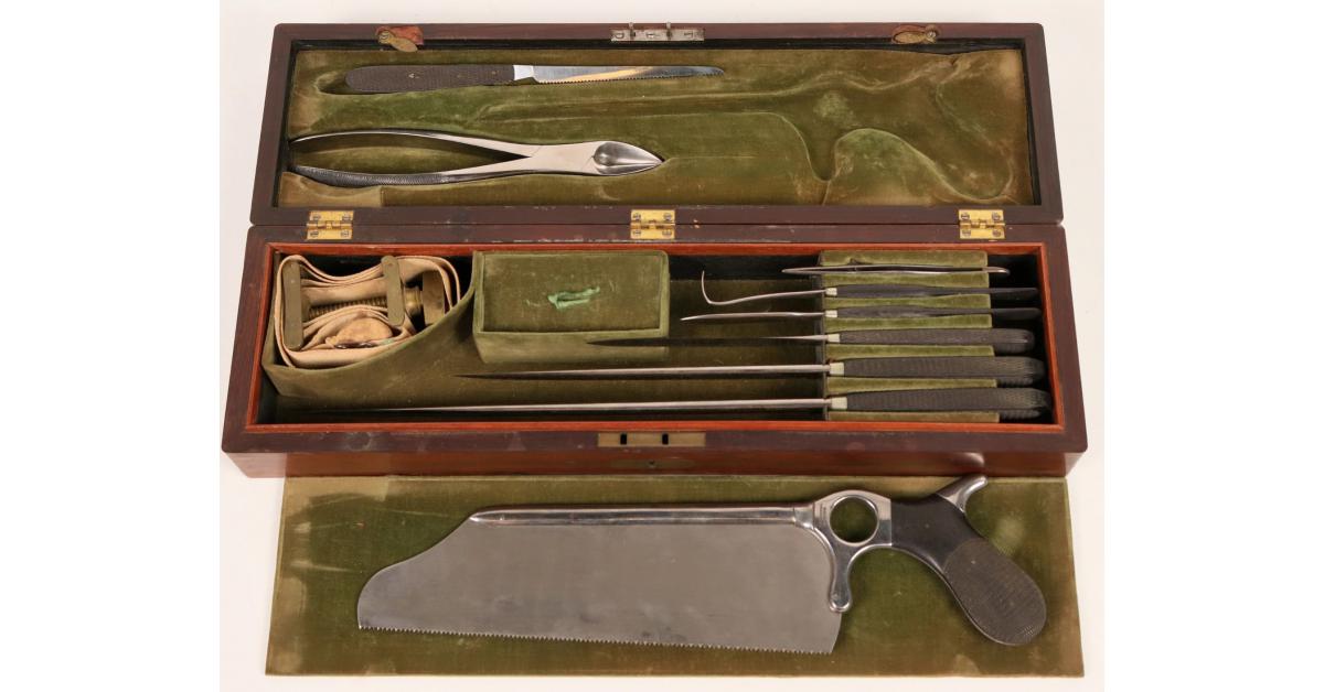 Civil War-era military amputation kit sells for $5,000 at Holabird's ...