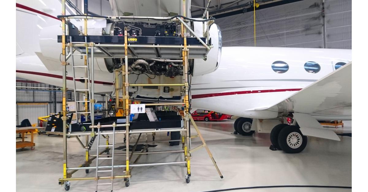 Portable Aviation Maintenance Staging from LOBO Advanced Platform Systems