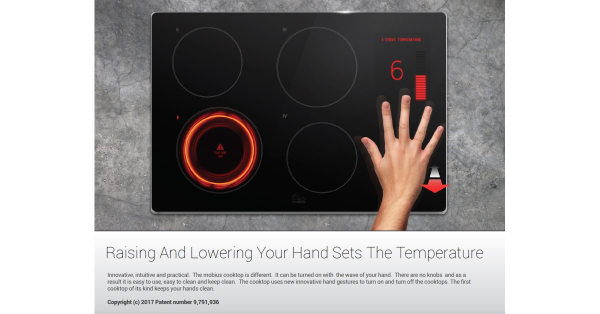 Wave to your smart touchless kitchen stove to bake your pizza and warm ...