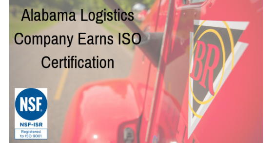 Alabama Logistics Company Earns ISO Certification