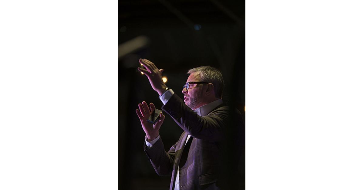 WFB CEO Richard Lackey speaks at TedXWilmington on the Zero Hunger Formula