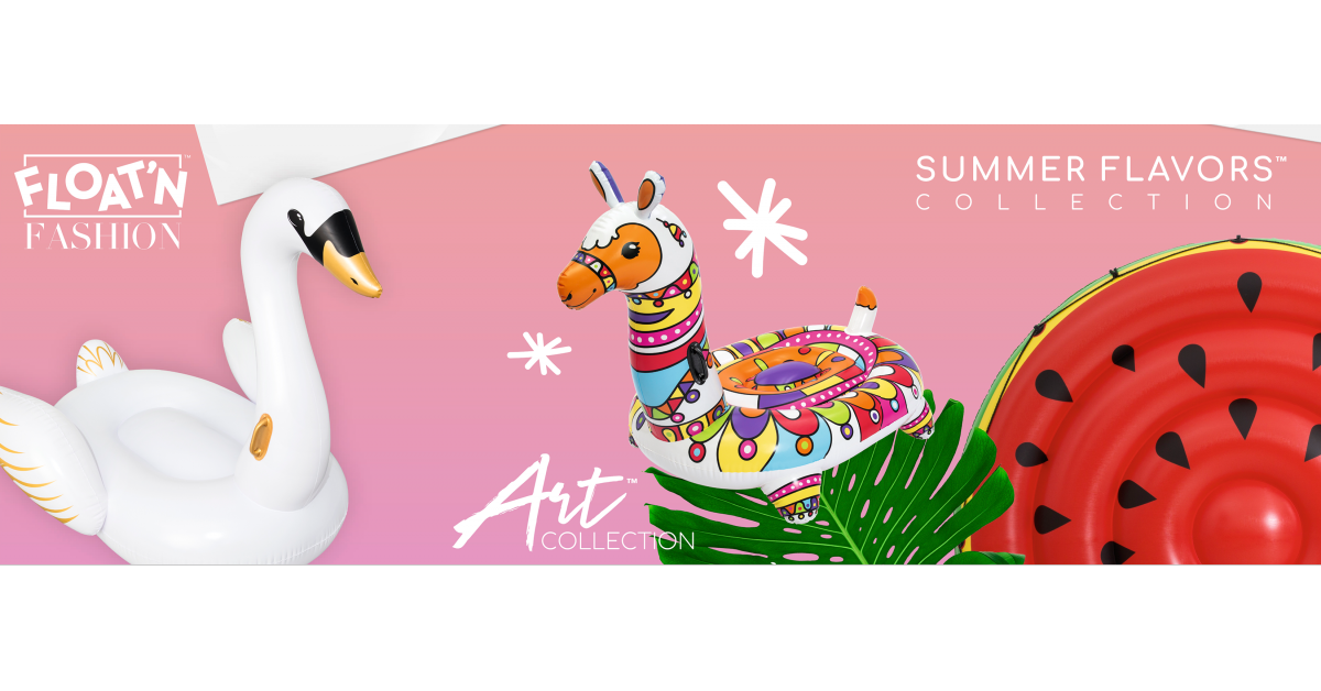 New Collection of Novelty Pool Floats by Bestway® is Totally Instagram ...