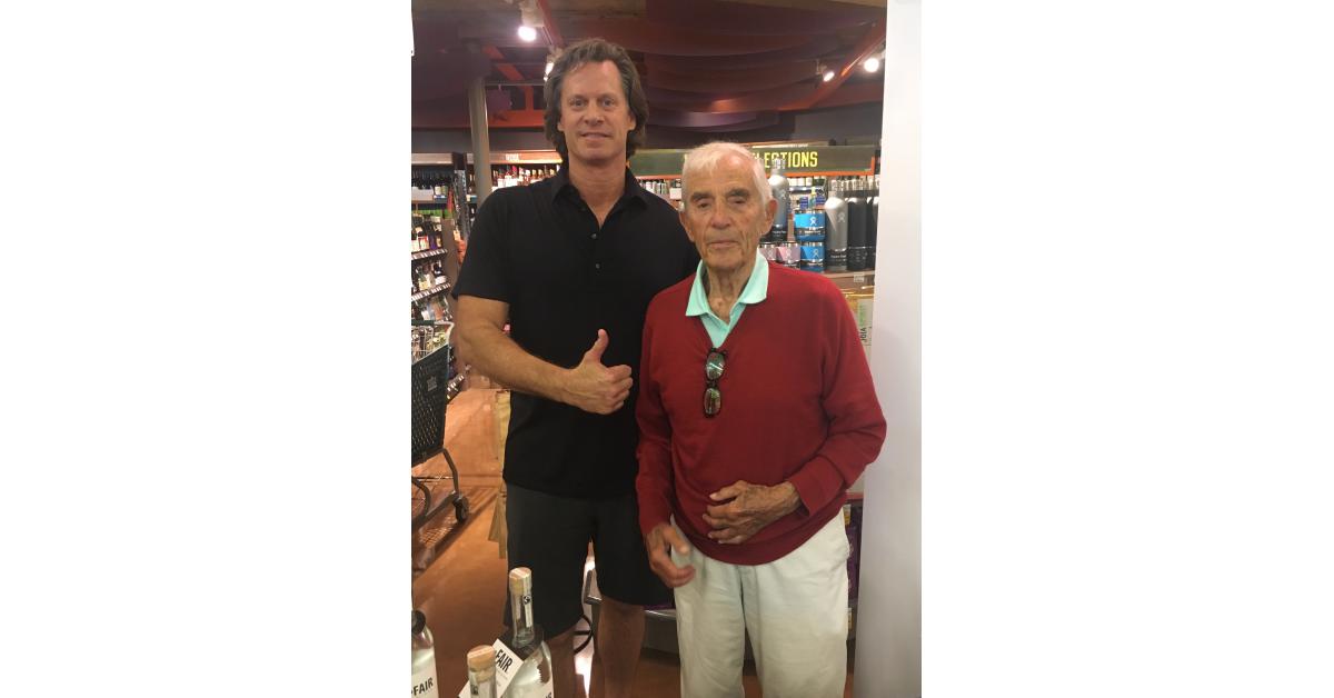 Brady Bunte - Bernie Trifoso WWII Veteran D-Day survivor.