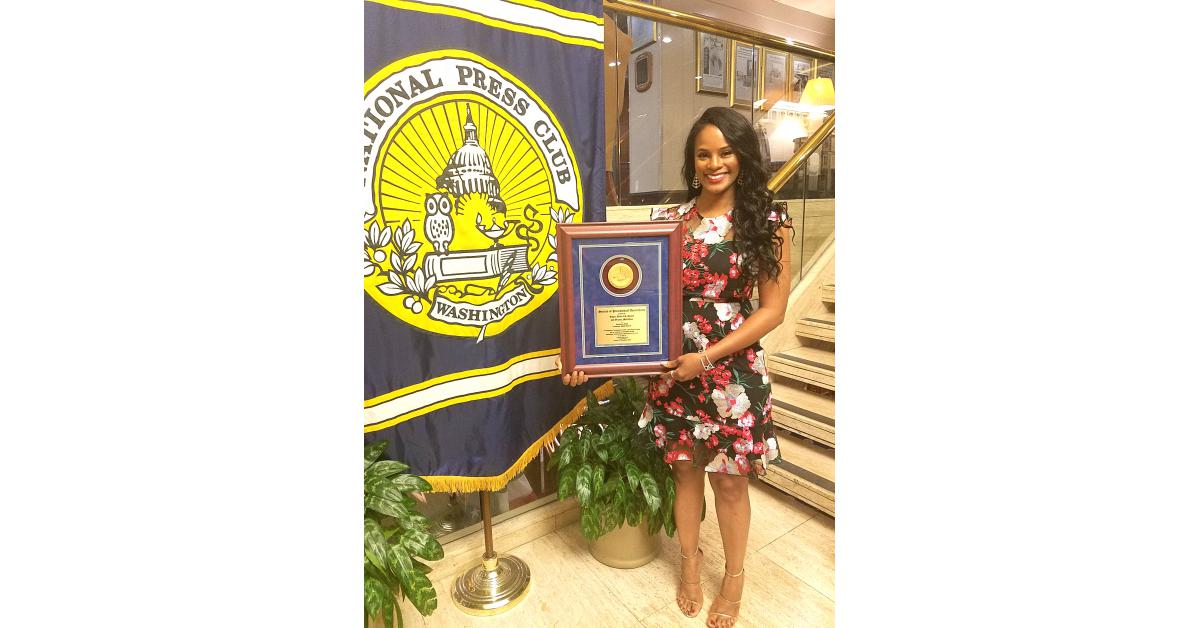 Germany Kent Makes History With National Excellence In Journalism Award Win