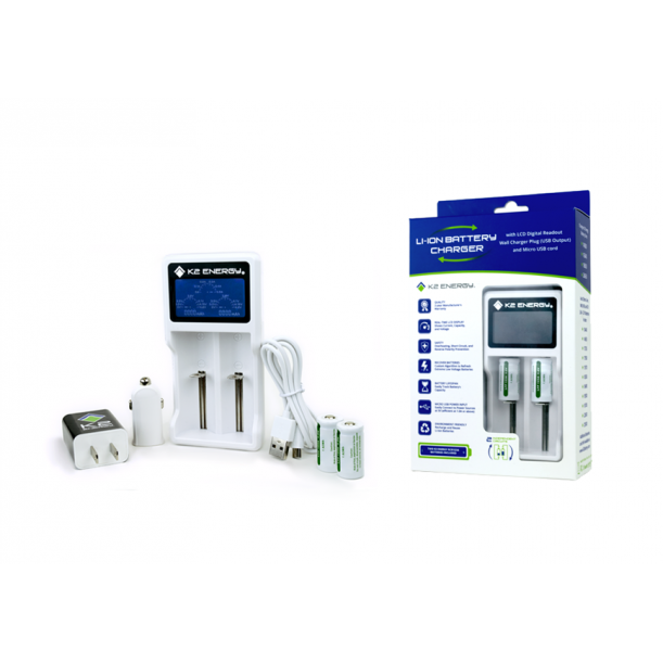 K2 Energy Solutions, Inc. ("K2") announces a New Li-ion Battery Charger.