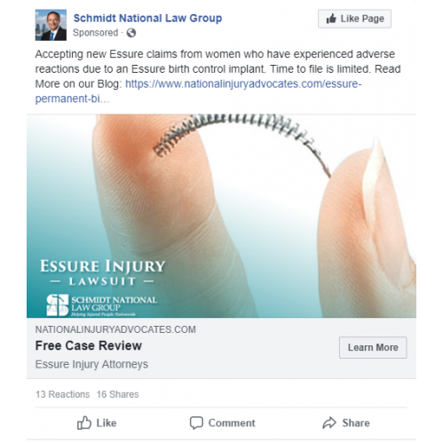 The FDA Moves to Restrict Sale of Bayer's Essure® Birth Control Device ...