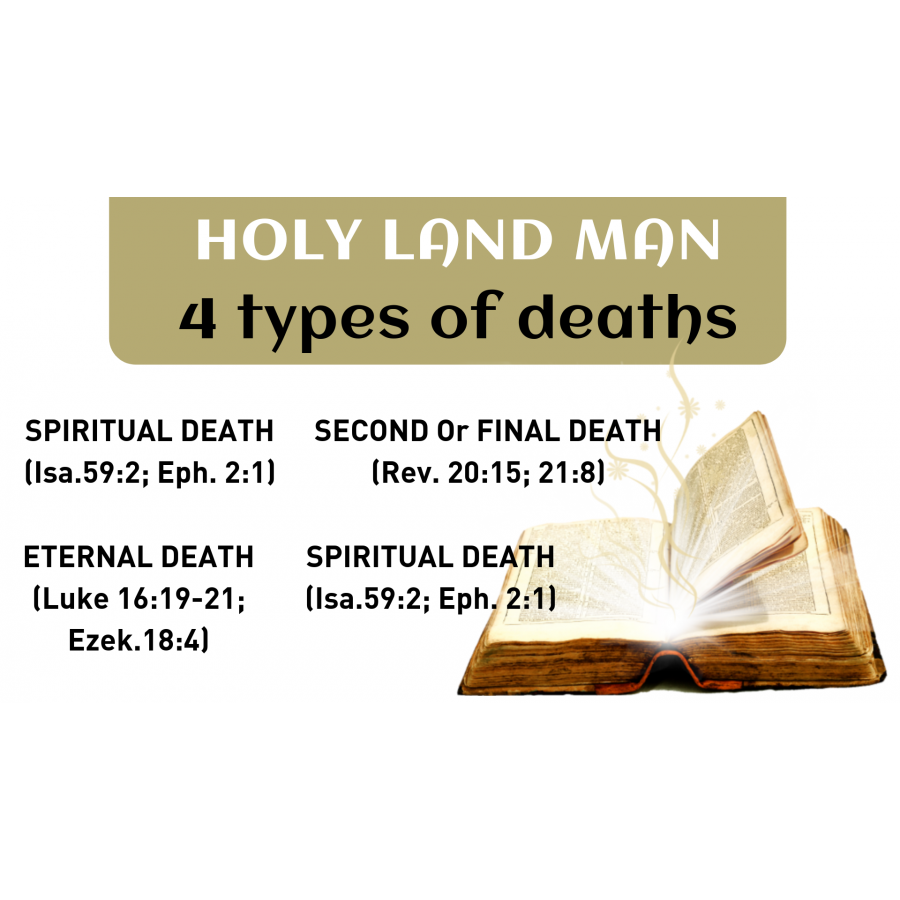 HOLY LAND MAN: 4 TYPES OF DEATHS ACCORDING TO THE BIBLE - life after death?